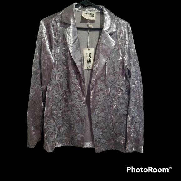 Savanna Jane | Jackets & Coats | Savannah Jane Silver Embroidered ...